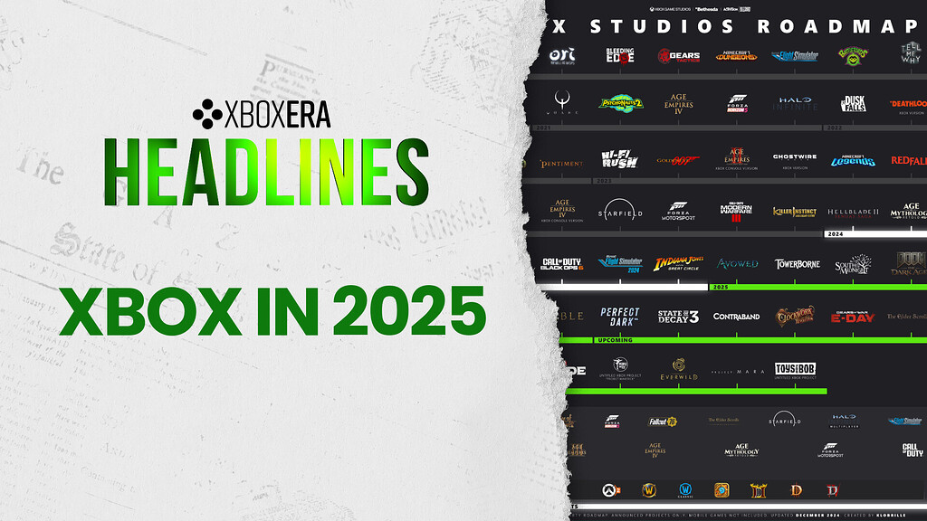 Headlines for January 2nd, 2025 - Gaming - XboxEra