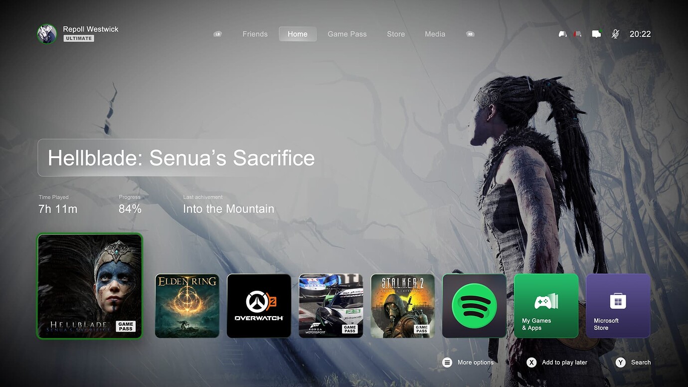 Xbox Home dashboard redesign - Community - XboxEra