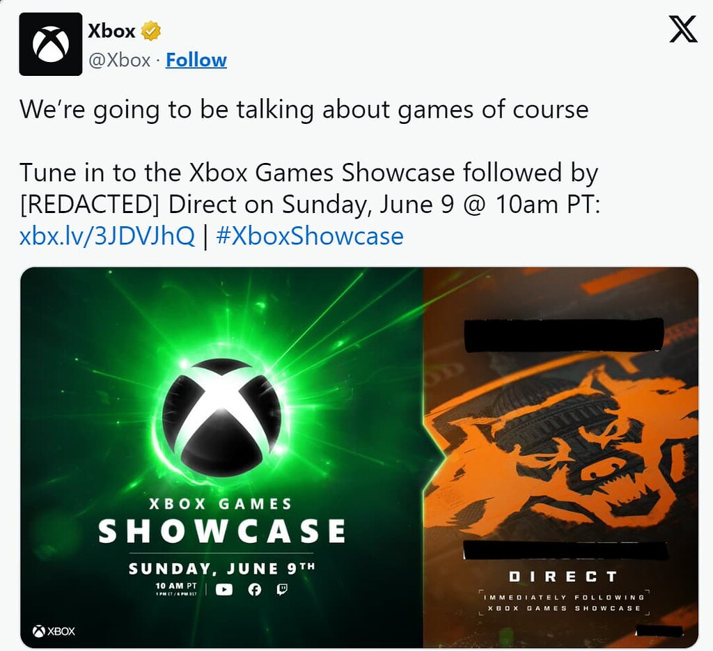 Xbox Games Showcase + SUPER SECRET DIRECT REVEAL | June 9 - Gaming ...