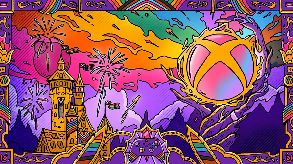 Xbox celebrates Pride with dynamic backround & more - Gaming - XboxEra