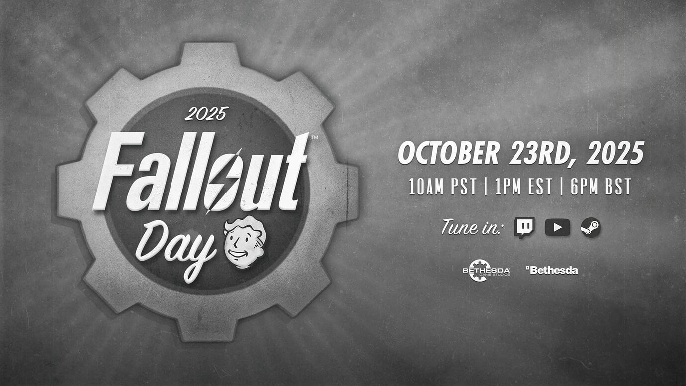 Celebrate Fallout Day On October 23rd UPDATE: Link to live stream ...