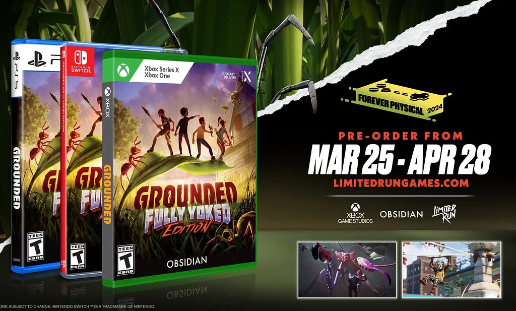 'Grounded' Announces Final "Fully Yoked" 1.4 Update, Physical Edition ...