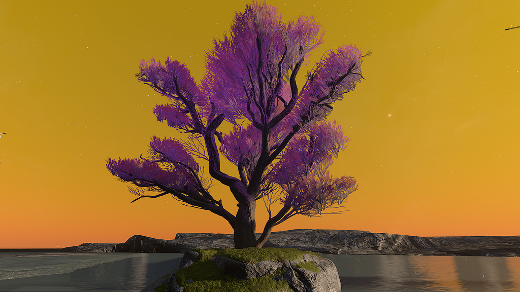 Purple Tree - Prefabs - XboxEra