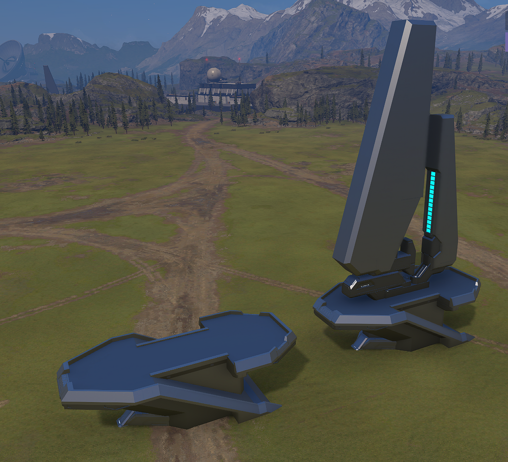 Zeta beam emitter platform - Prefabs - XboxEra