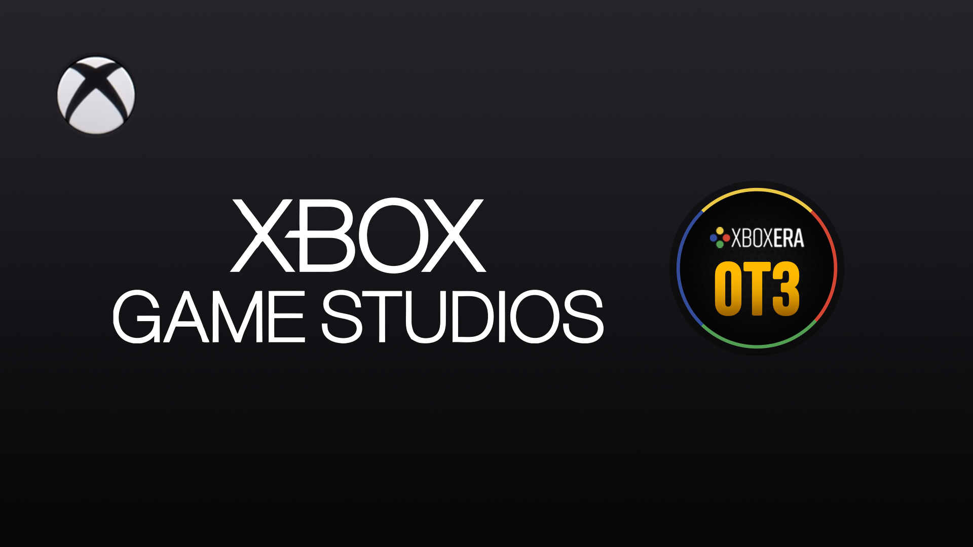 Xbox Game Studios OT3 Once More with Feeling Part 1 Gaming