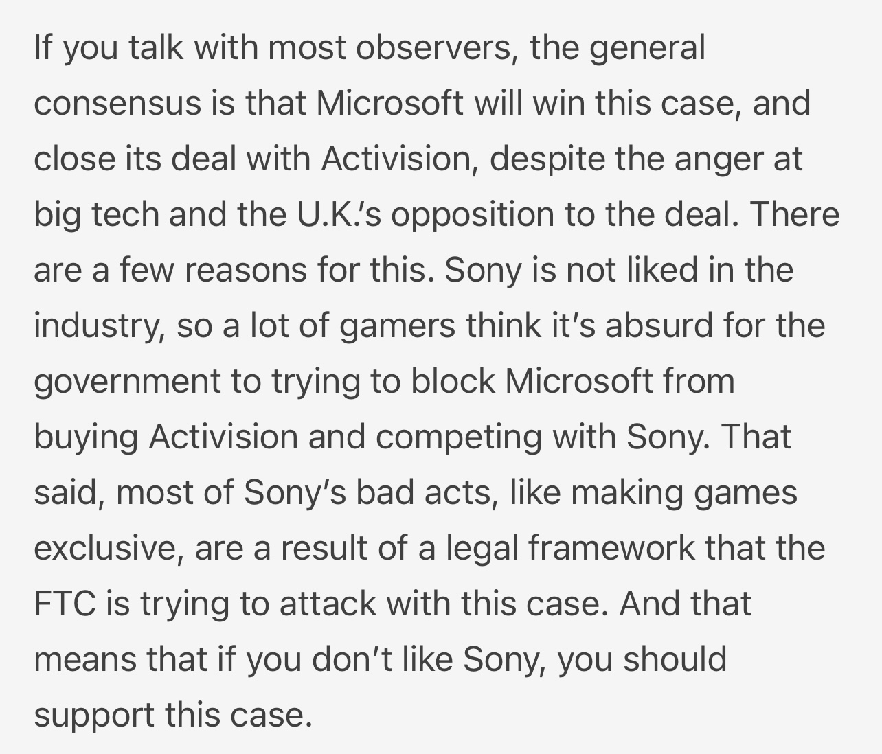 Microsoft-Activision-Blizzard Discussion Thread |OT3| - Sony bends the ...