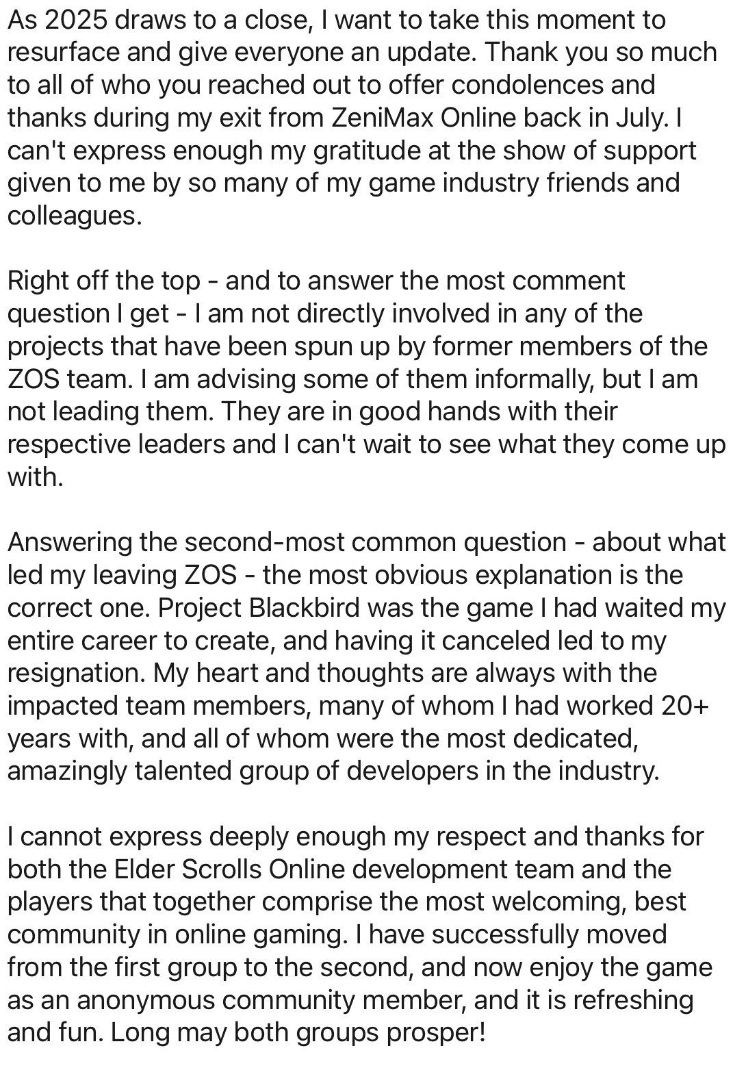 Former Elder Scrolls Online Chief Confirms Microsoft's 2025 Bloodbath ...